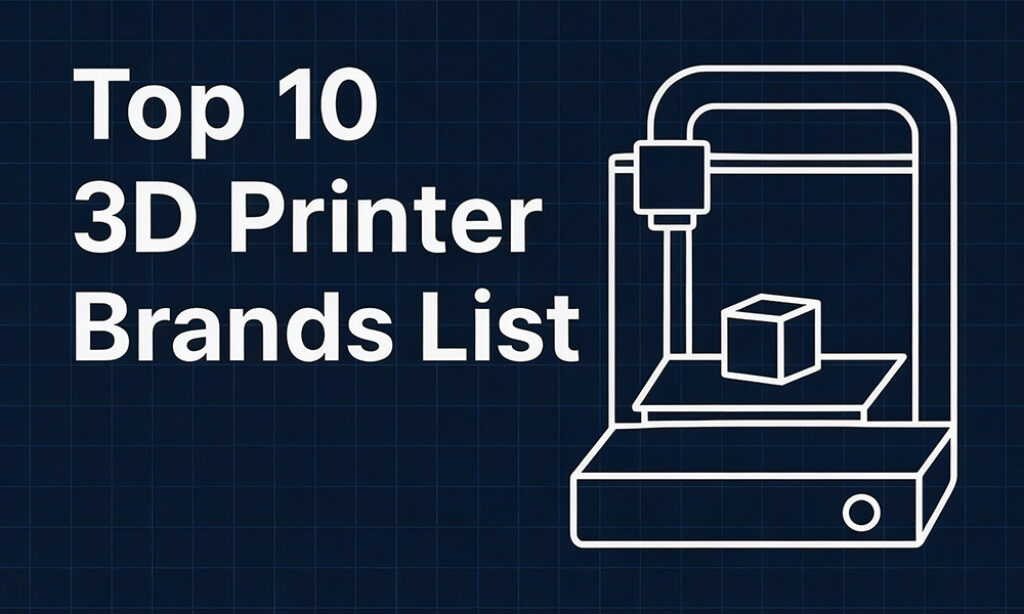 3D Printer Brands List 2026 | List of 3D Printer Brands for Every Creator
