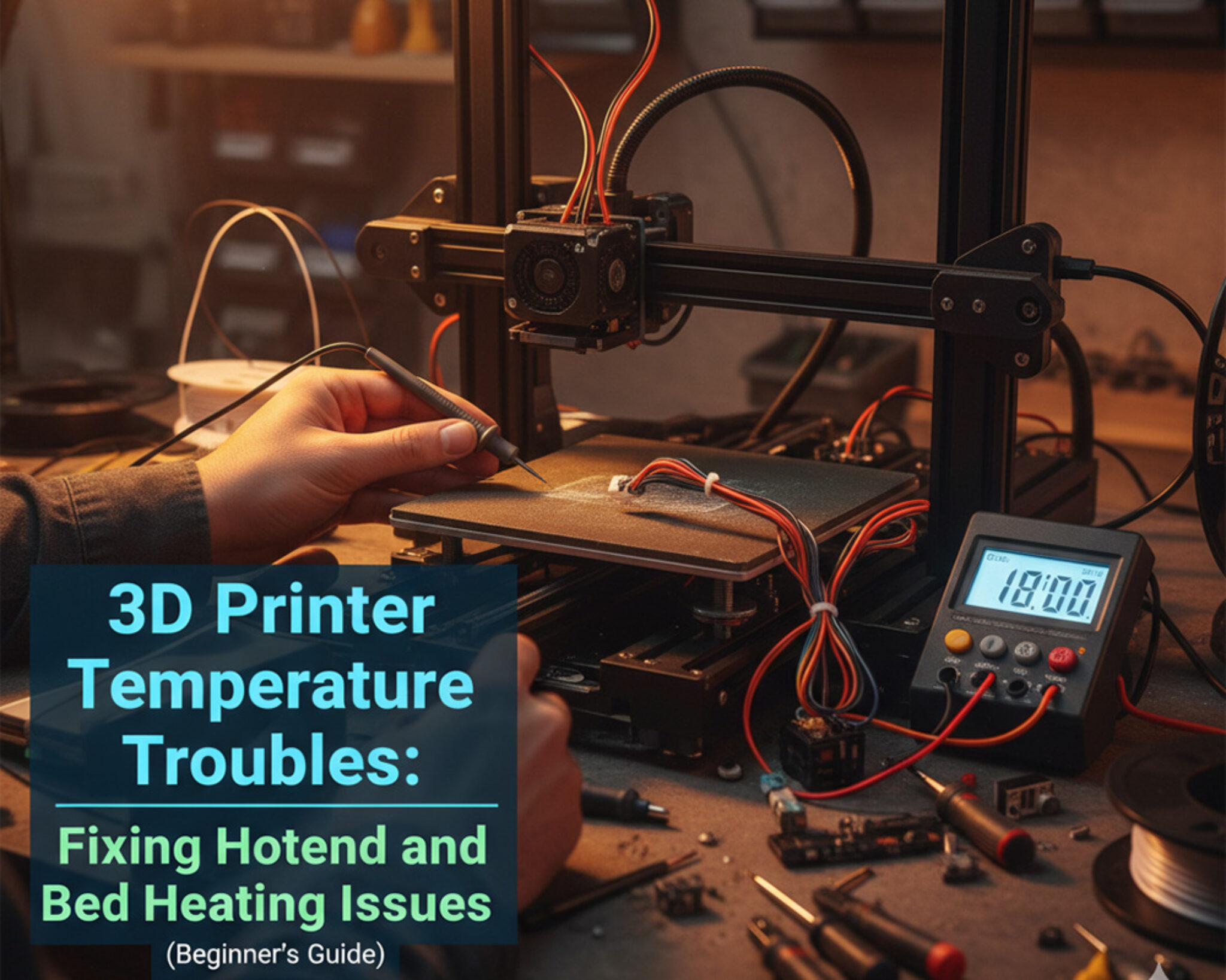 3D Printer Temperature Troubles: Beginner’s Guide to Fixing Hotend and ...