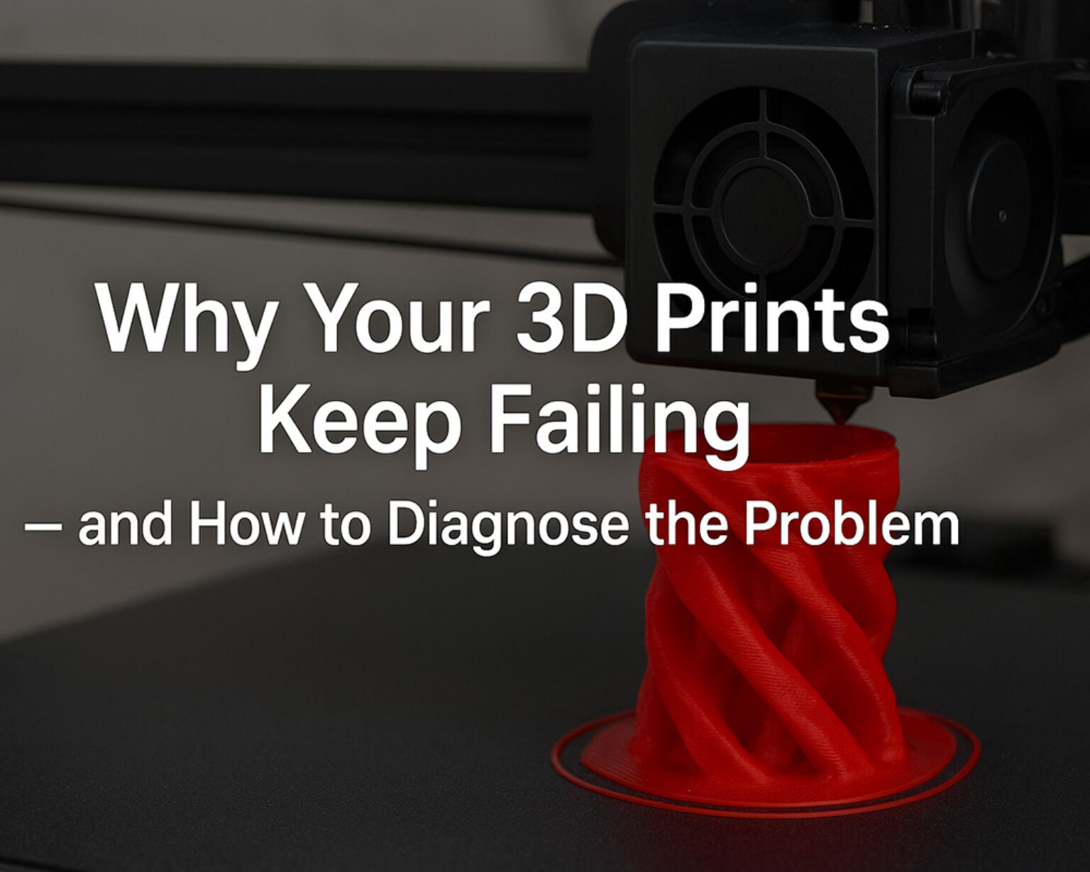 Why Your 3d Prints Keep Failing Expert Diagnosis And Fixes For Fdm