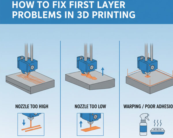 How to Fix First Layer Problems in 3D Printing?