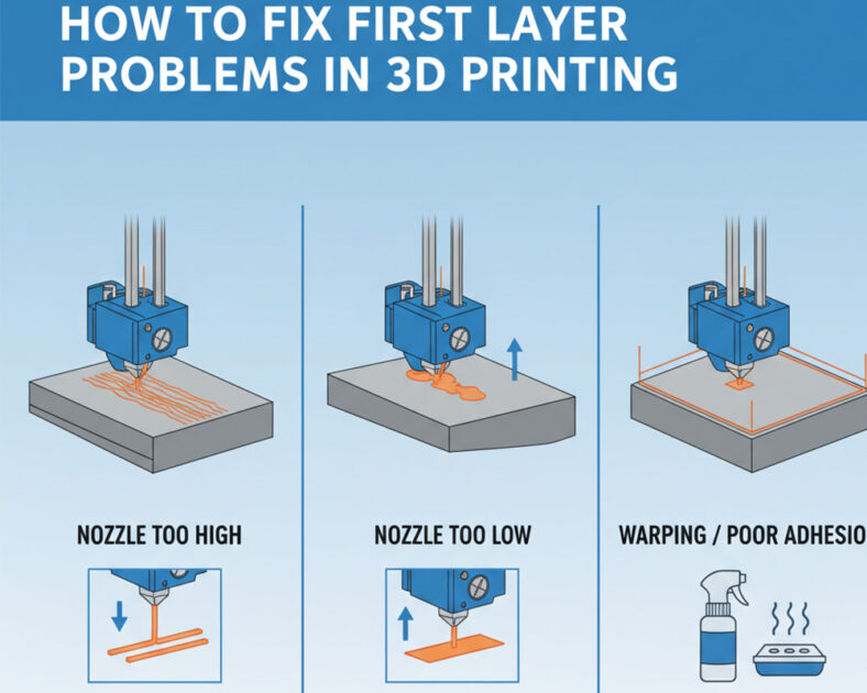 How to Fix First Layer Problems in 3D Printing?