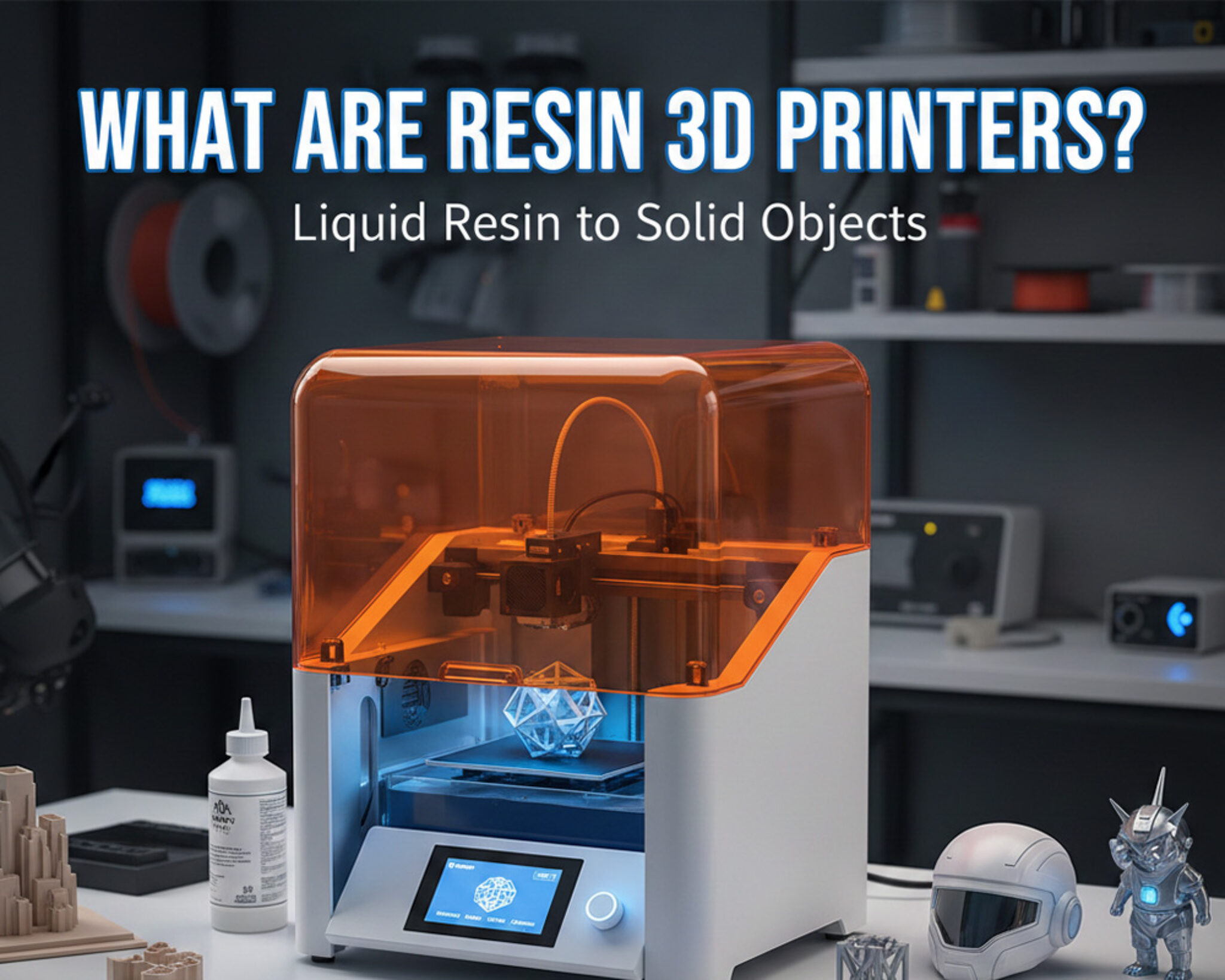 What Are Resin 3D Printers? Complete Guide to Resin Printing ...