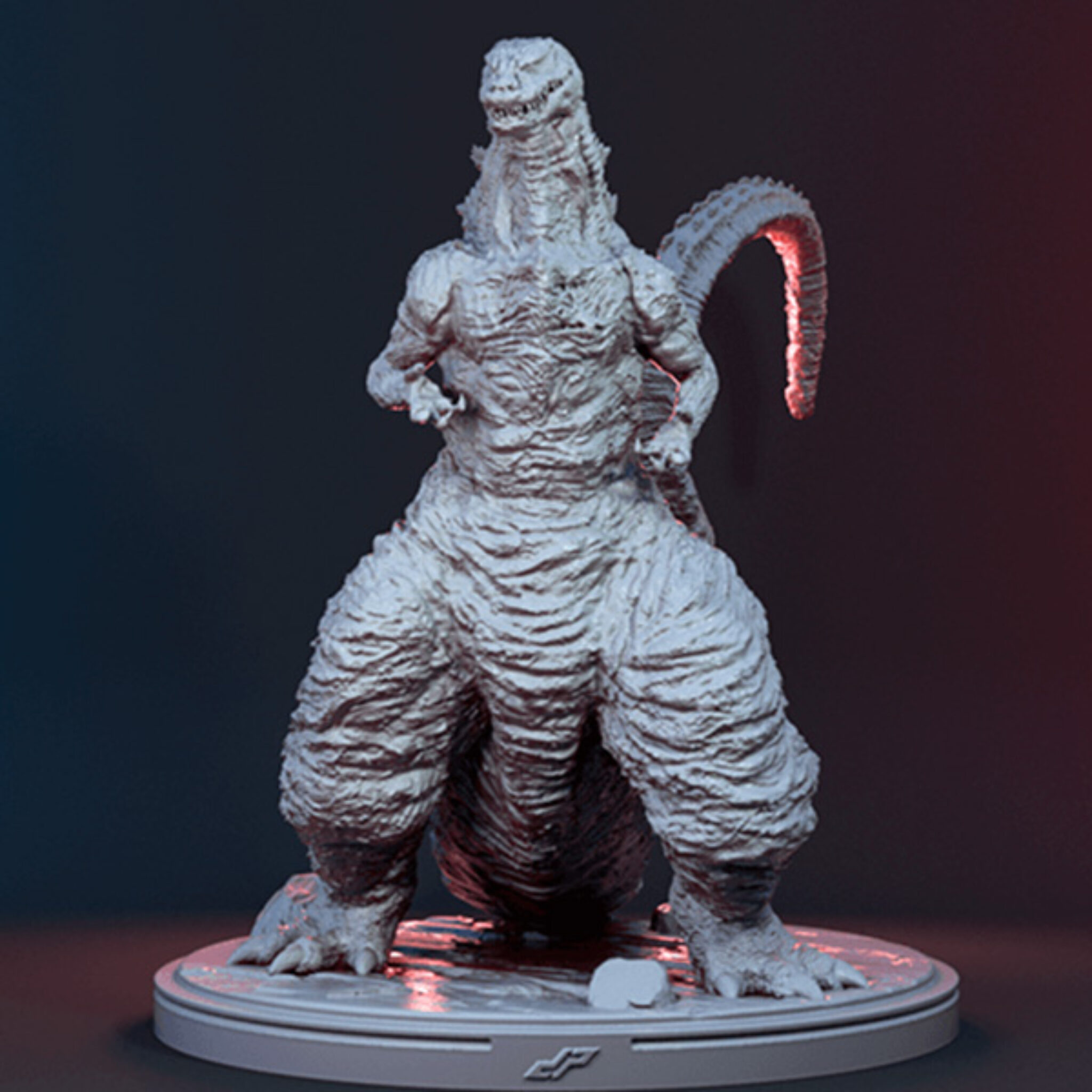Shin Godzilla 3D Model – Highly Detailed Printable Figurine