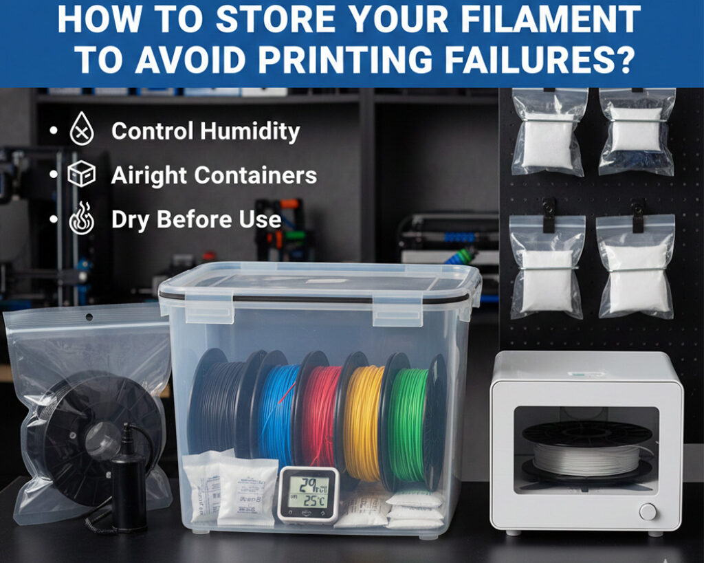 How to Store Your Filament to Avoid Printing Failures | A Complete ...