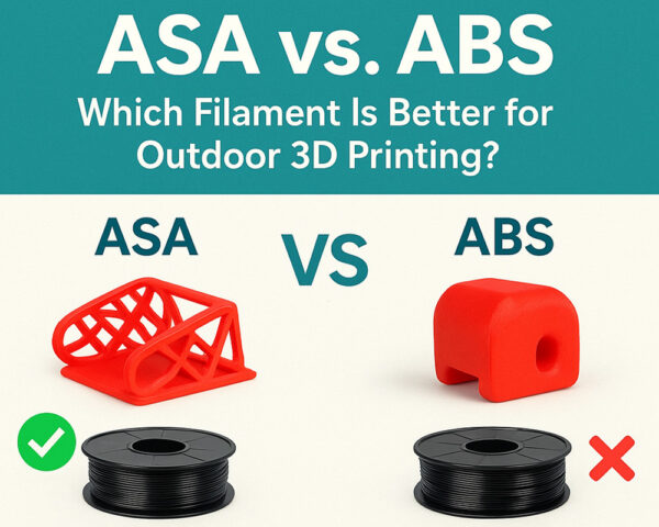 ASA vs. ABS: Which Filament Is Better for Outdoor 3D Printing?
