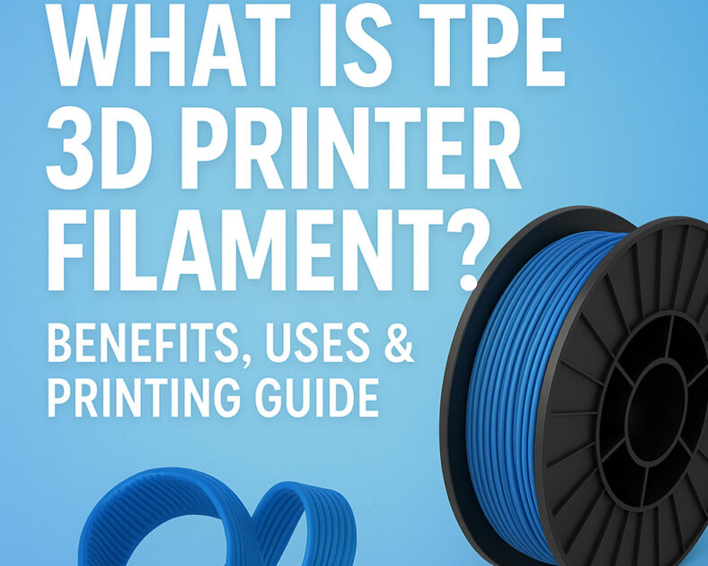 What Is TPE 3D Printer Filament? Benefits, Uses & Printing Guide