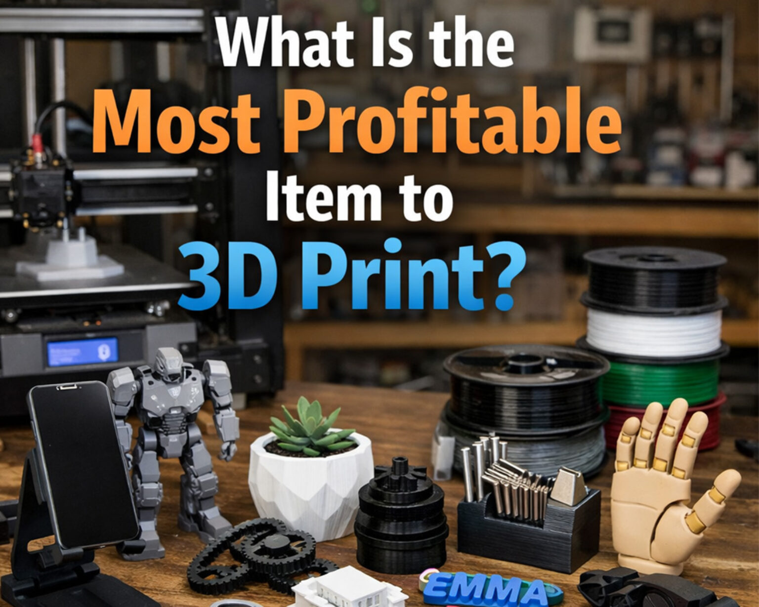 What Is the Most Profitable Item to 3D Print? A Practical Guide to 3D ...